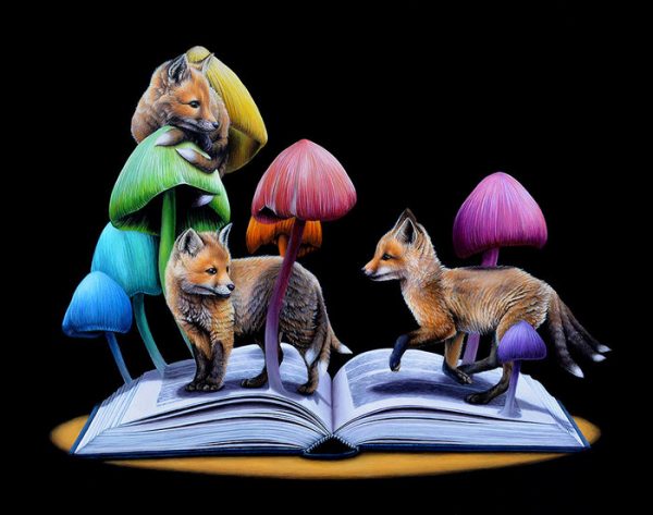 Gorgeous Surreal Animal Paintings by Jacub Gagnon | The Creative Blog