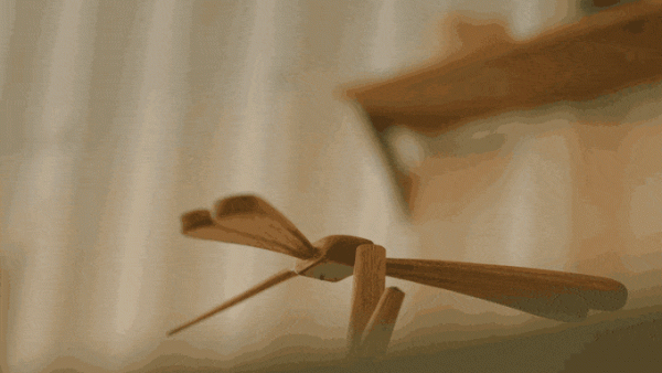 Stylish Balancing Bird Lamp by CYRO | The Creative Blog