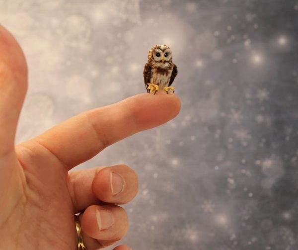 Tiny Realistic Animal Sculptures by Katie Doka | The Creative Blog